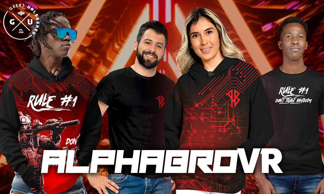 Geeks Unleashed x AlphaBroVR | Official Merch Store – TACHTIC